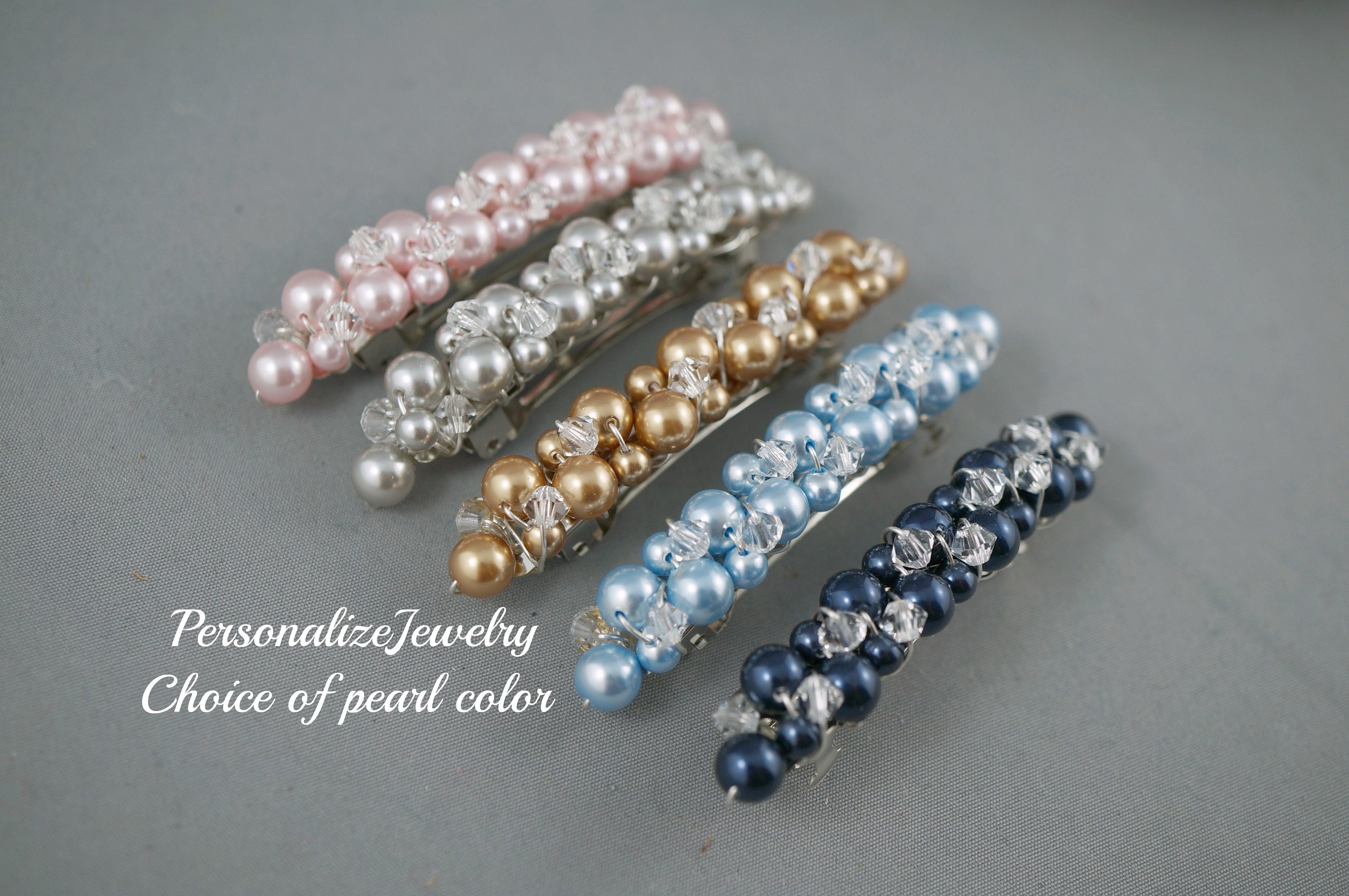 SMALL BARRETTE Flower Girl Hair Barrette Hair Piece Junior - Etsy