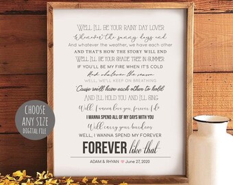 Ben Rector Lyrics | Etsy