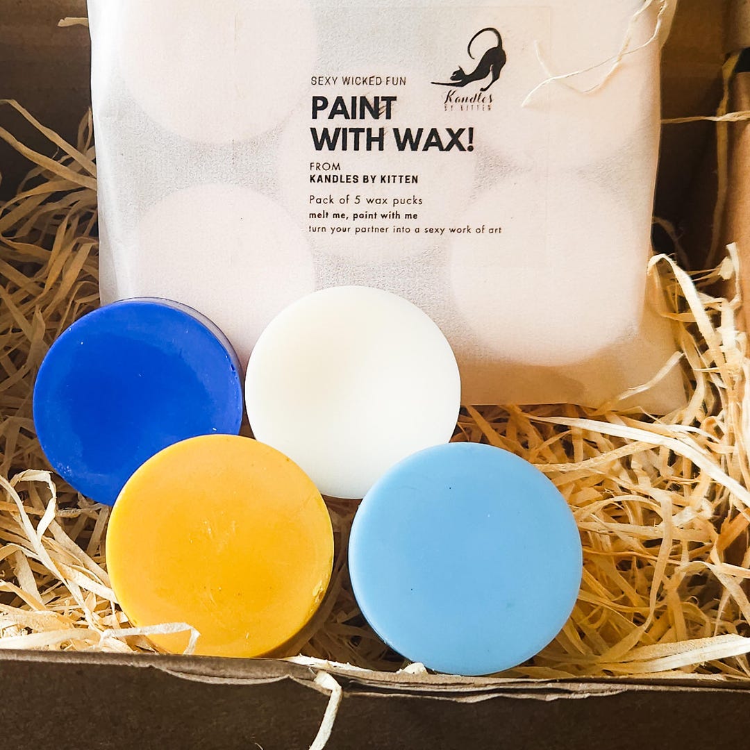 Stars at Night Paint With Wax ~ BDSM Wax Play Pucks Set - Etsy