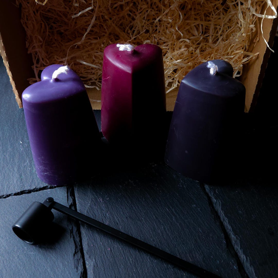 My Gothic Valentine ~ Gothic BDSM Wax Play Candles | 18+ - Etsy UK