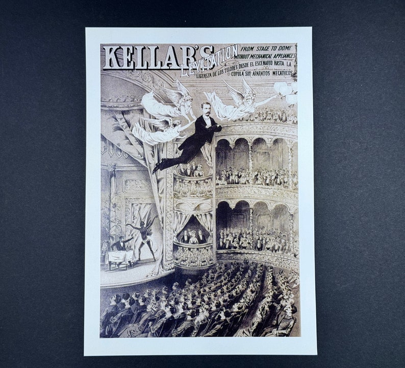 Vintage Reprint Magician Poster Prints: Retro Magic Wall Art - Etsy