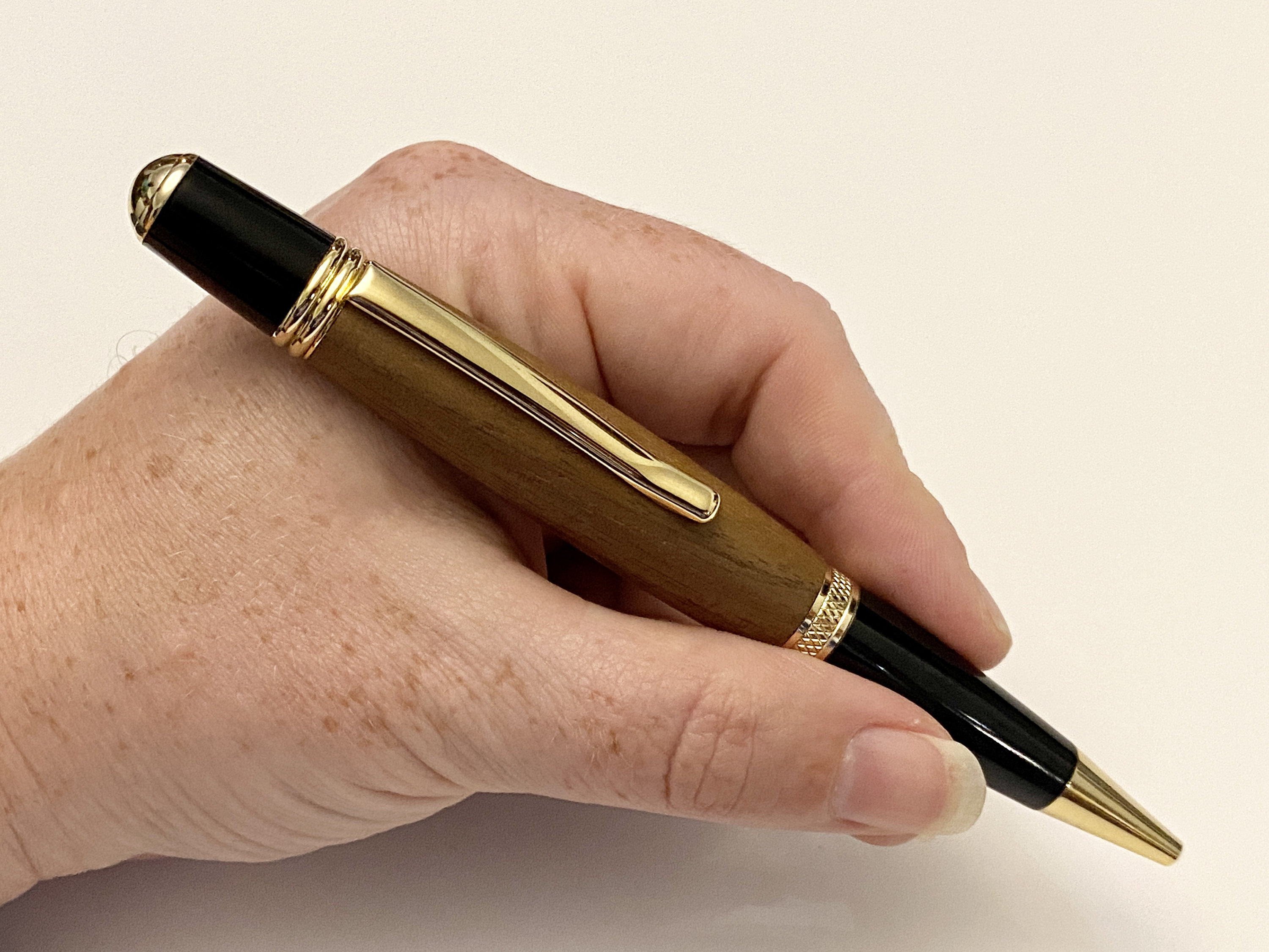 Walnut Wood Pen Handmade Turned Ink Pen - Etsy