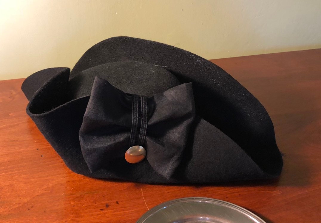Wool Felt Cocked Hat 18th Century | Etsy UK
