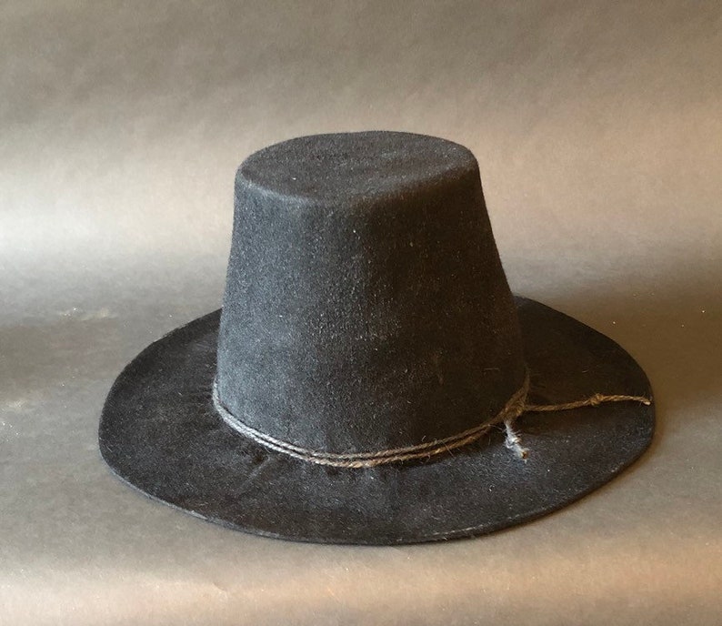 Pilgrim 17th Century Fur Felt Hat - Etsy