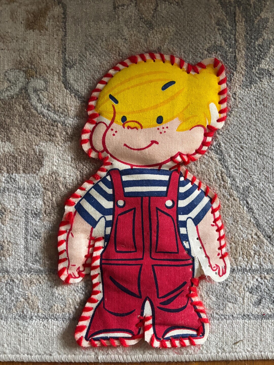 Dennis the Menace Plush and Yarn Doll - Etsy