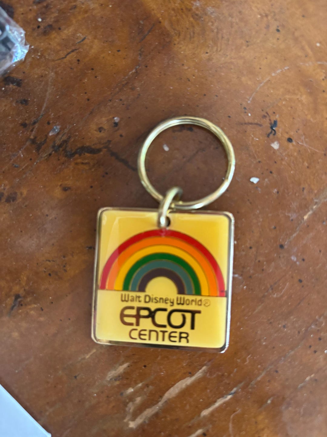1980s Disney’s Epcot Keychain - Etsy