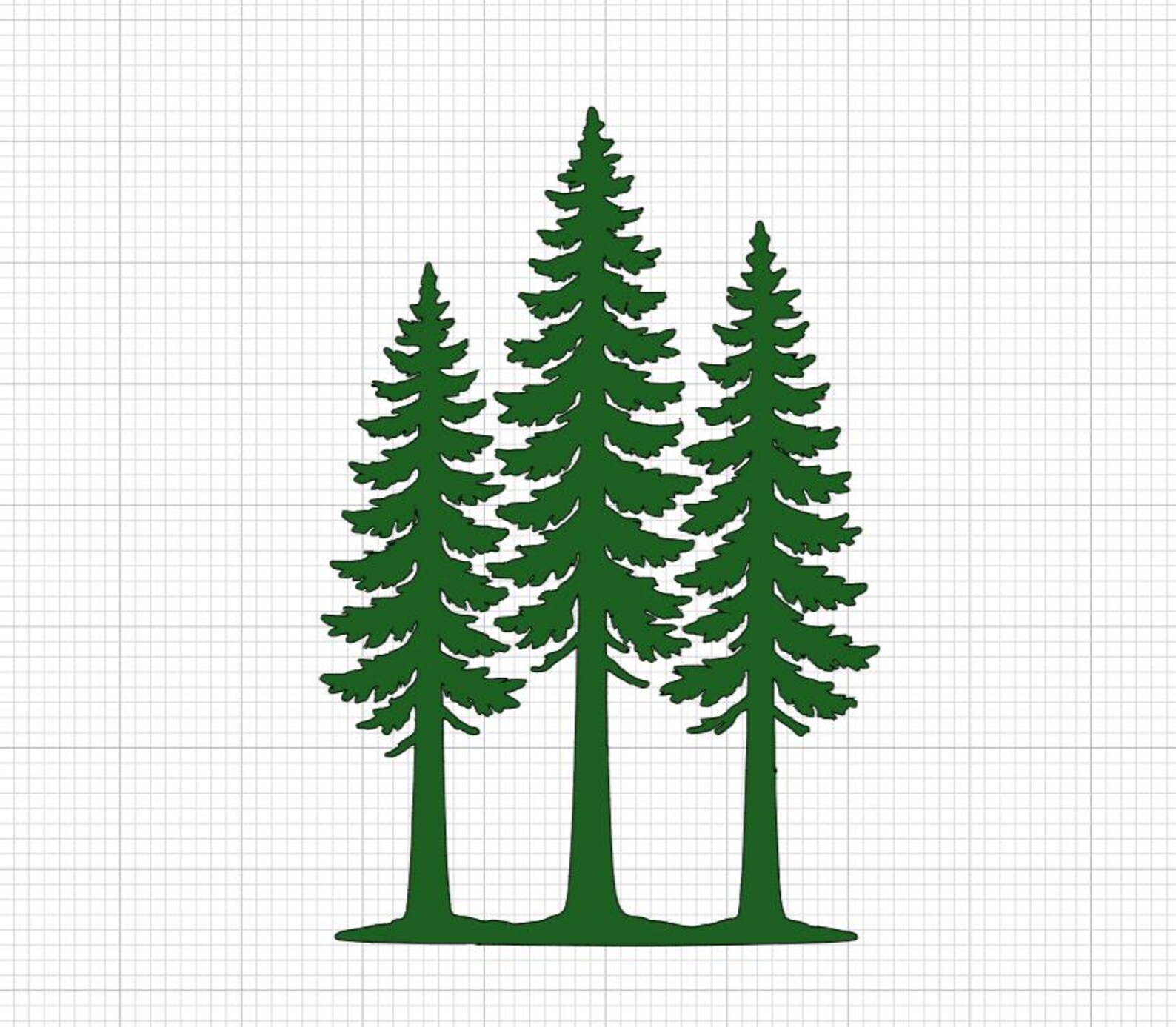 Redwood Trees Vinyl Car Decal Sticker - Etsy