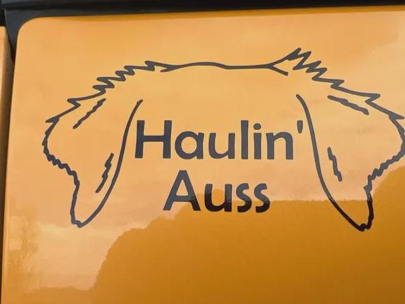 Australian Shepherd Haulin' Auss Vinyl Car Decal Sticker - Etsy