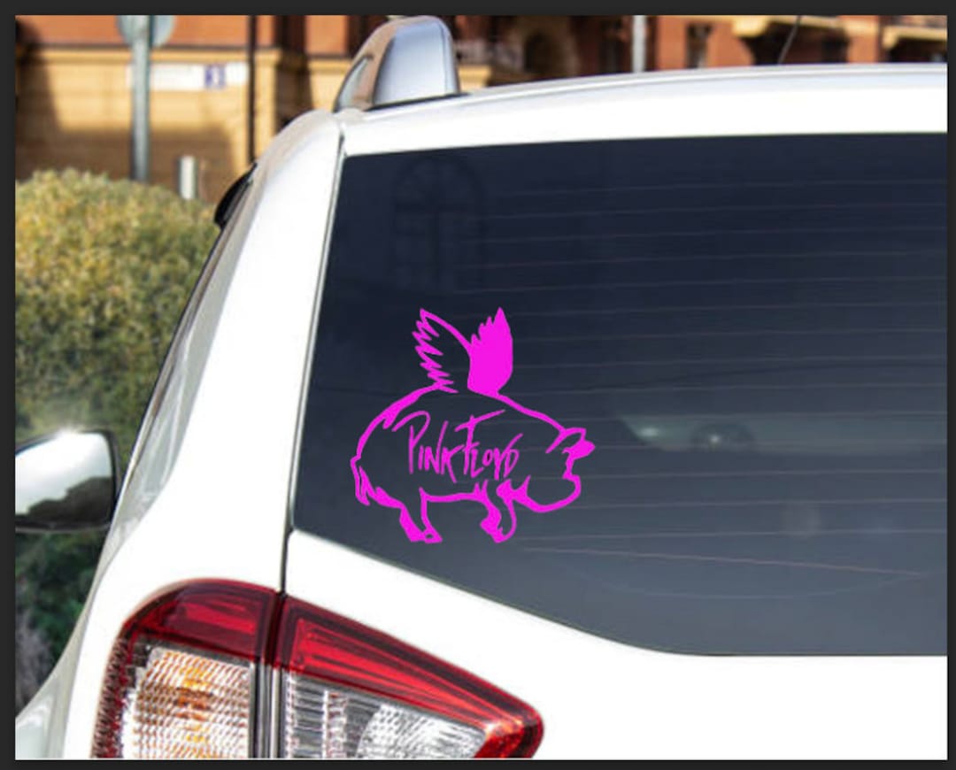 PINK FLOYD Vinyl Decal Sticker the Wall Pink Floyd Flying - Etsy
