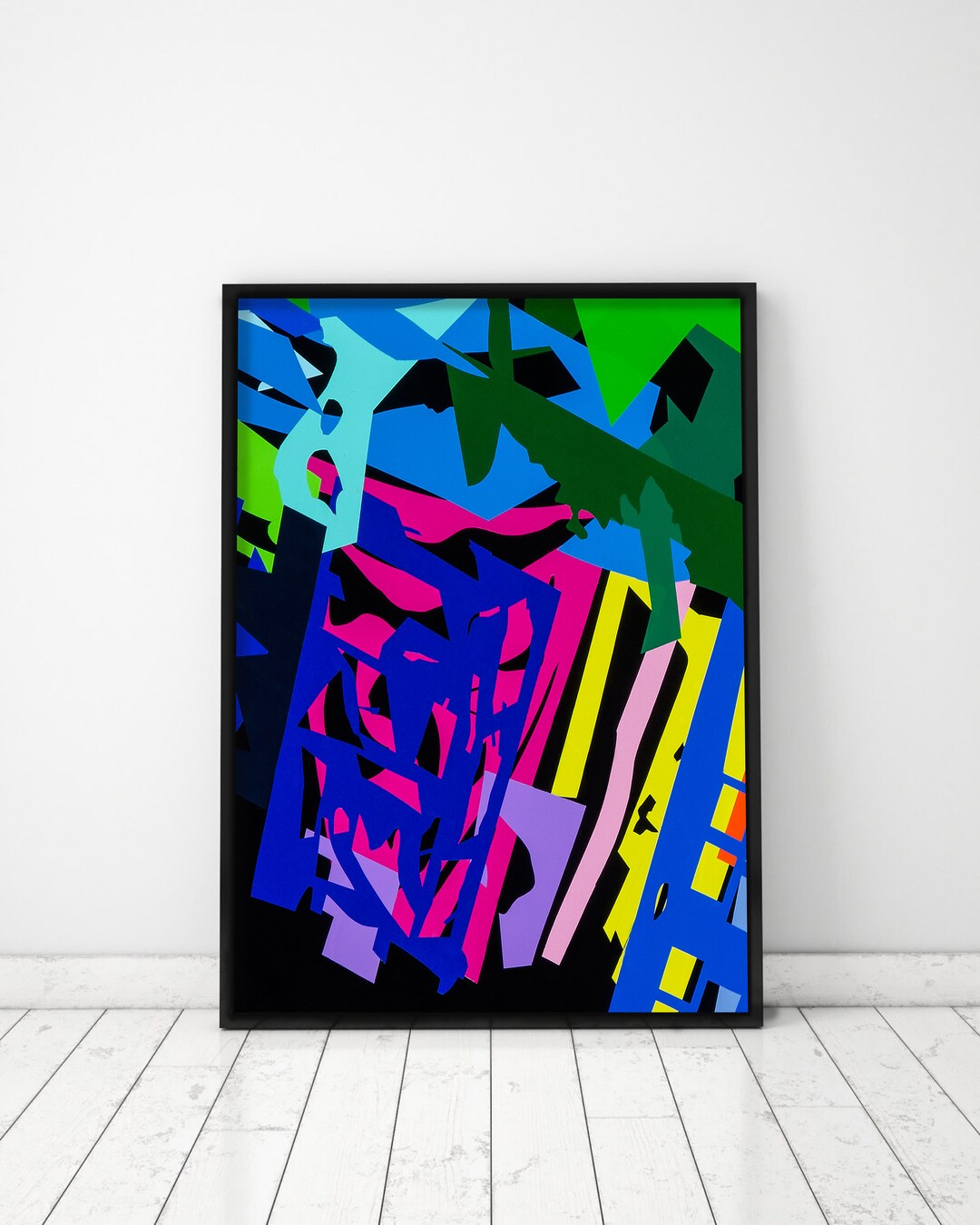 ABCD 2 Abstract Art. Fine Art Print. - Etsy