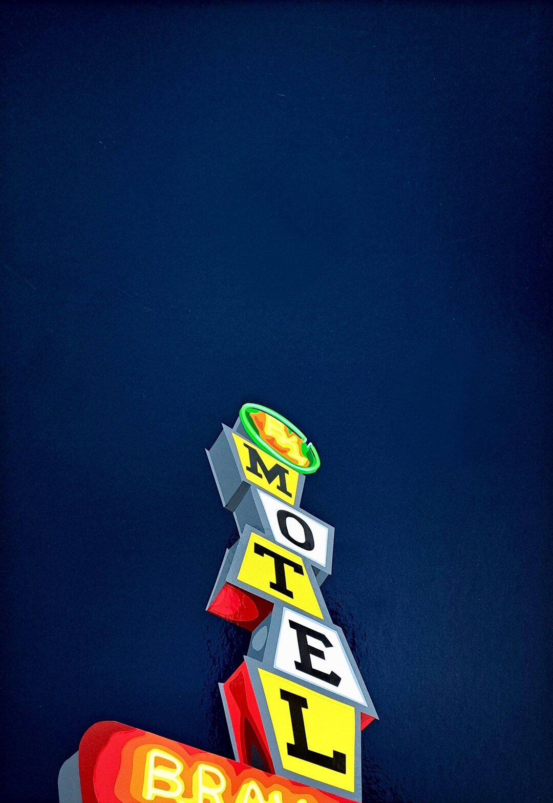 Road Sign 1 (motel) - Etsy