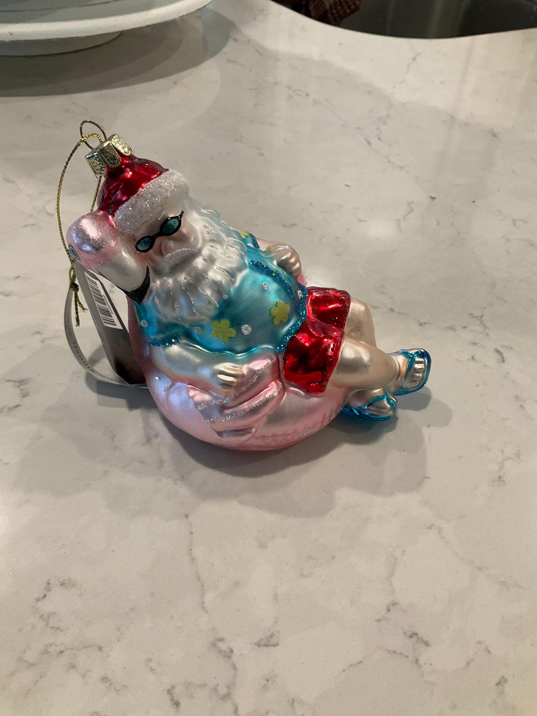 2018 Robert Stanley Home Collection Santa on a Flamingo Float at the ...