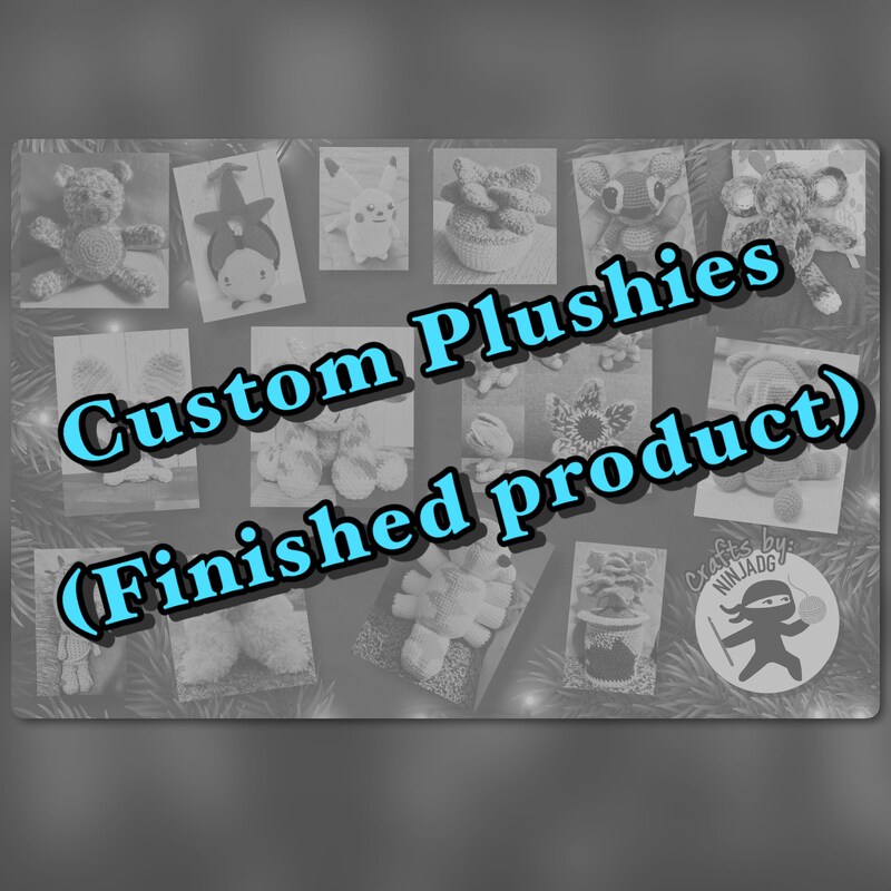 Custom Plushie - Etsy
