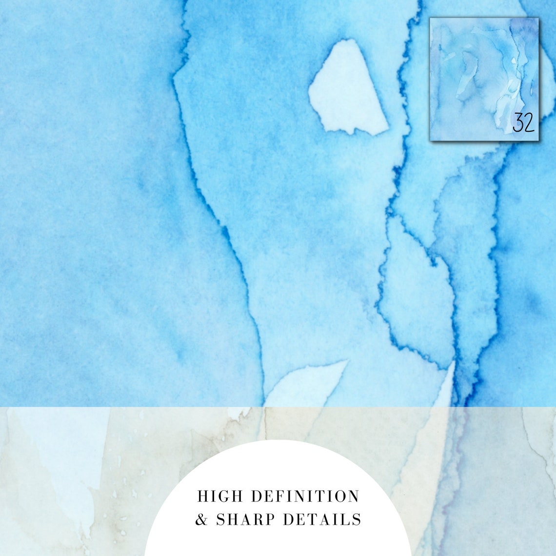 Watercolor Texture Collection 100 Unique and Handcrafted Textures in ...