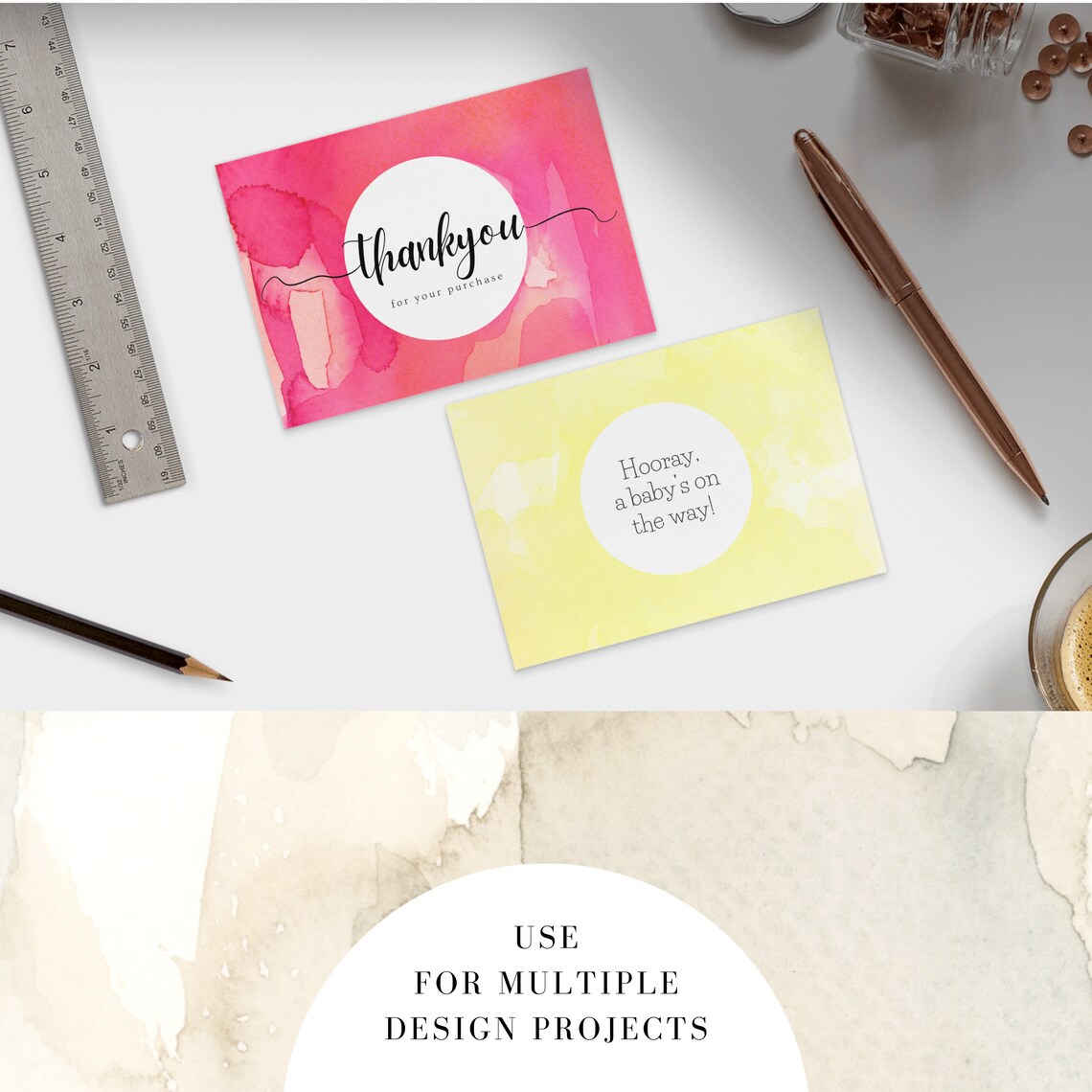 Watercolor Texture Collection 100 Unique and Handcrafted Textures in ...