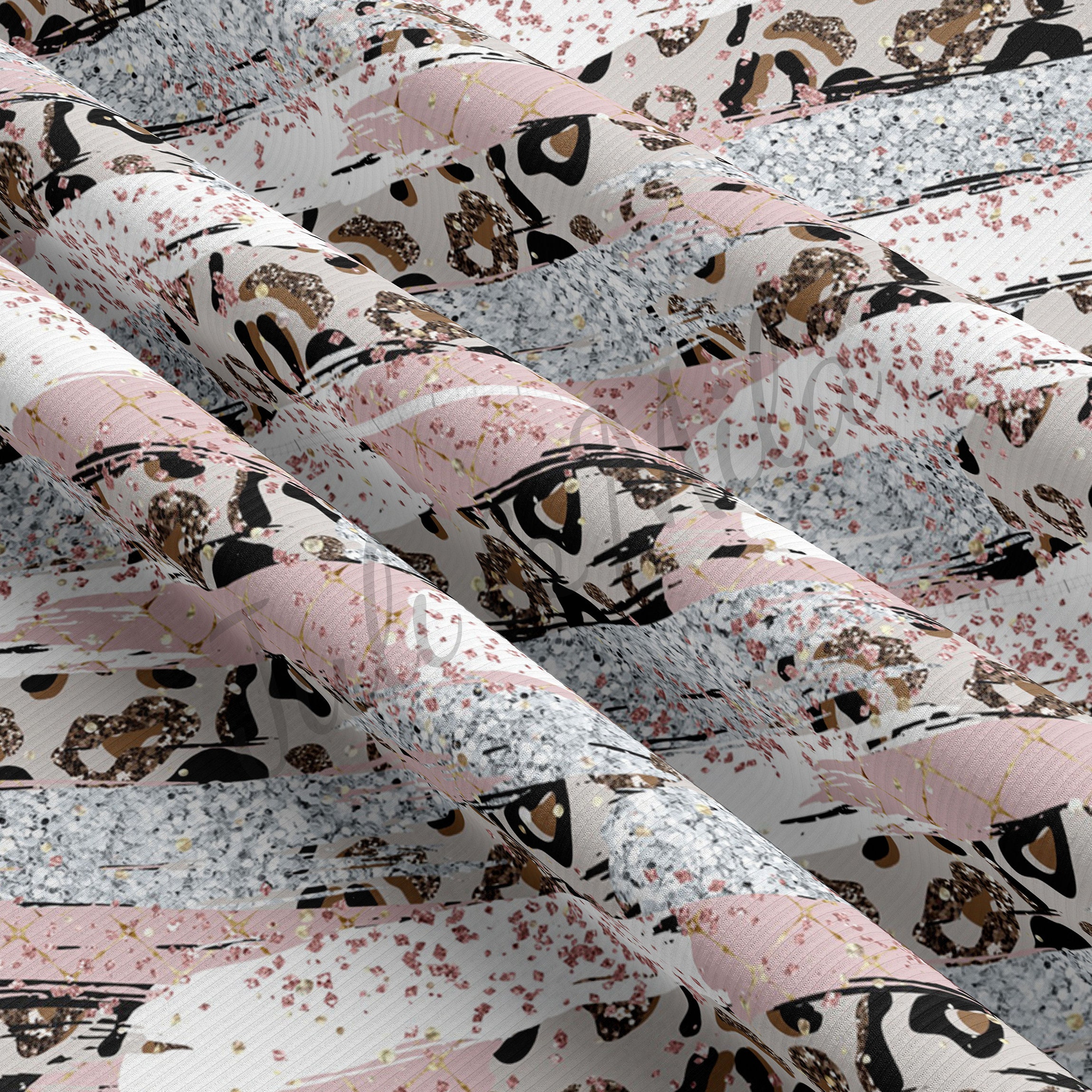 Rib Knit Fabric by the Yard Ribbed Jersey Stretchy Soft - Etsy