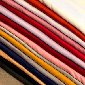 Double Brushed Polyester Fabric by the Yard DBP Jersey Stretchy Soft ...