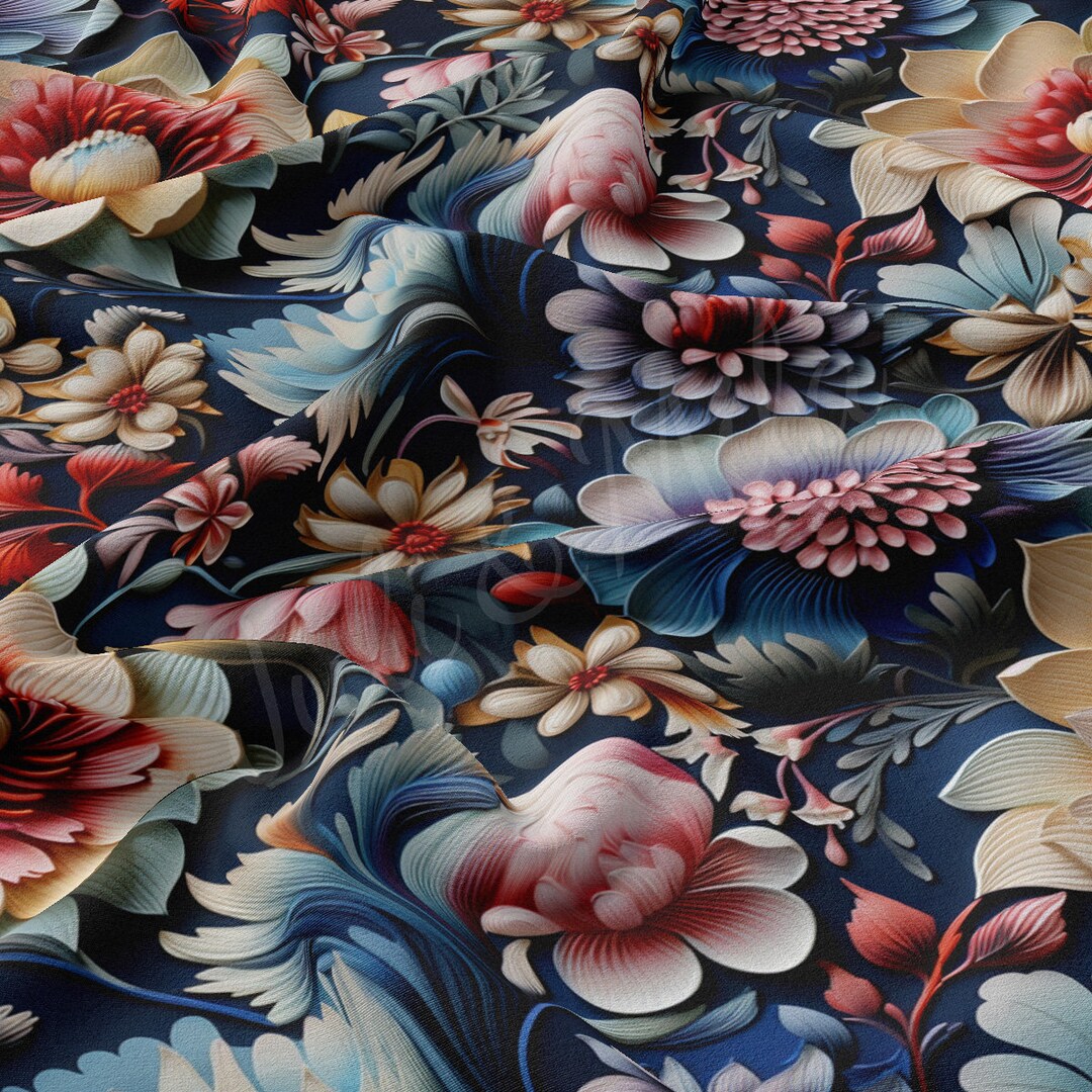 Embroidery DBP Fabric Double Brushed Polyester Fabric by the Yard DBP ...