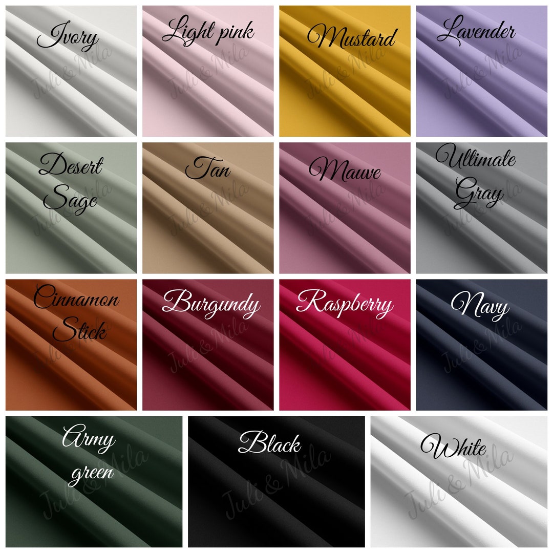 Double Brushed Polyester Fabric by the Yard DBP Jersey Stretchy Soft ...