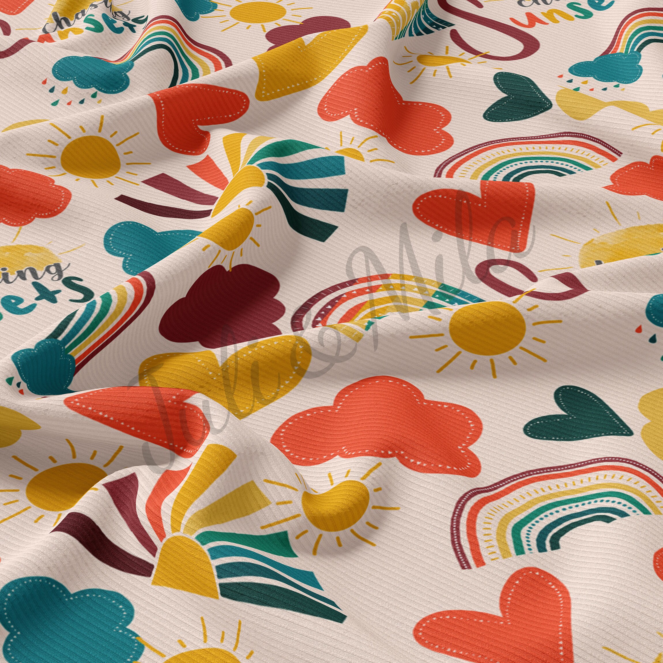 Rib Knit Fabric by the Yard Ribbed Jersey Stretchy Soft - Etsy