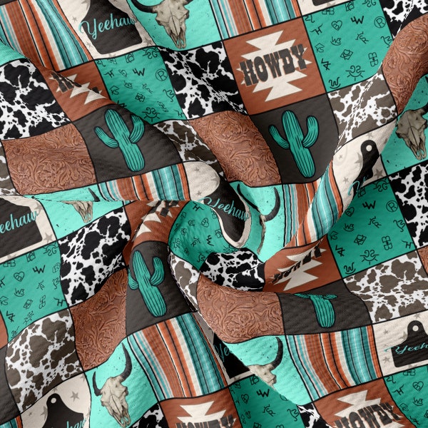 Western Fabric by the Yard - Etsy