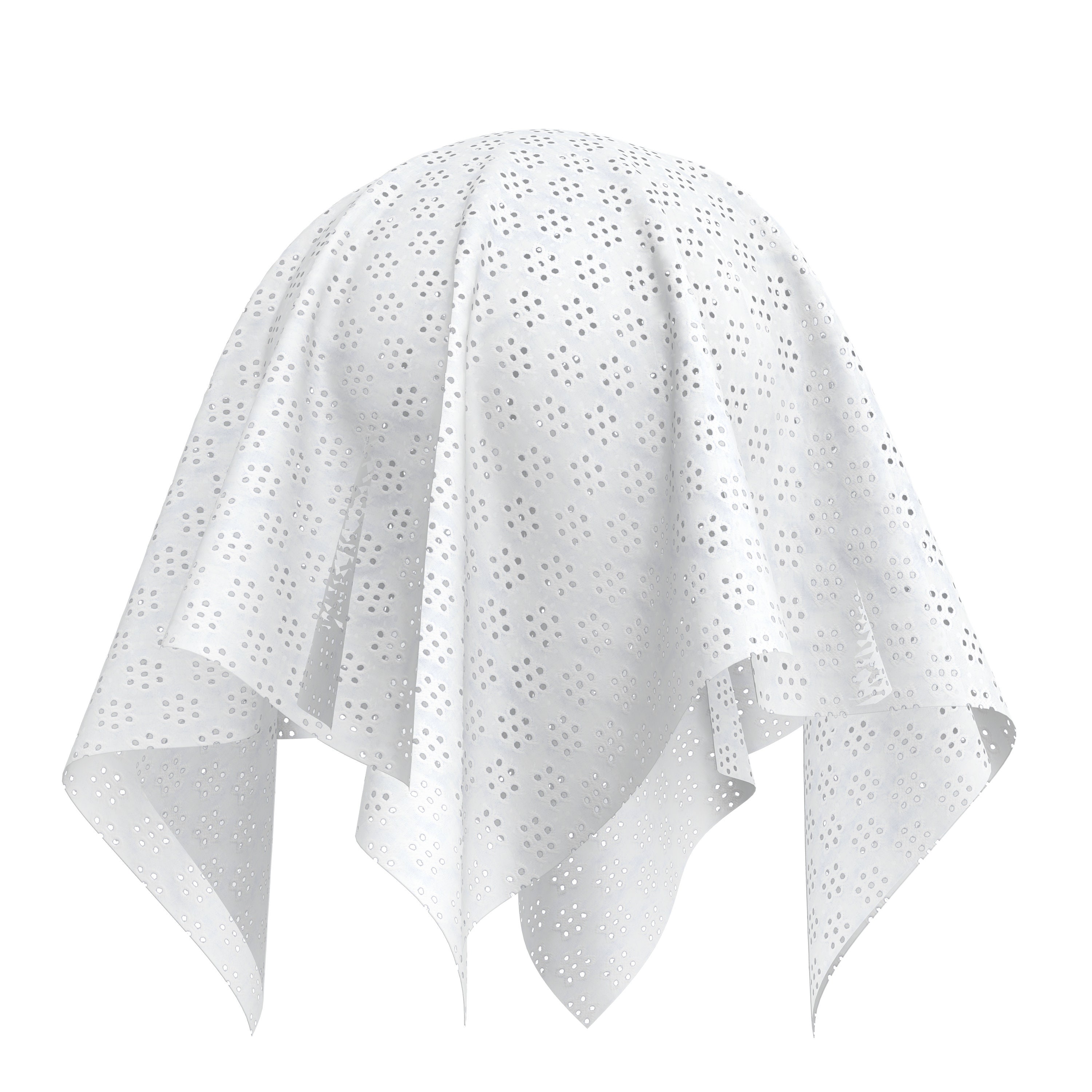 Eyelet Fabric by the Yard, Floral Knit Eyelet Fabric, Eyelet Stretchy ...
