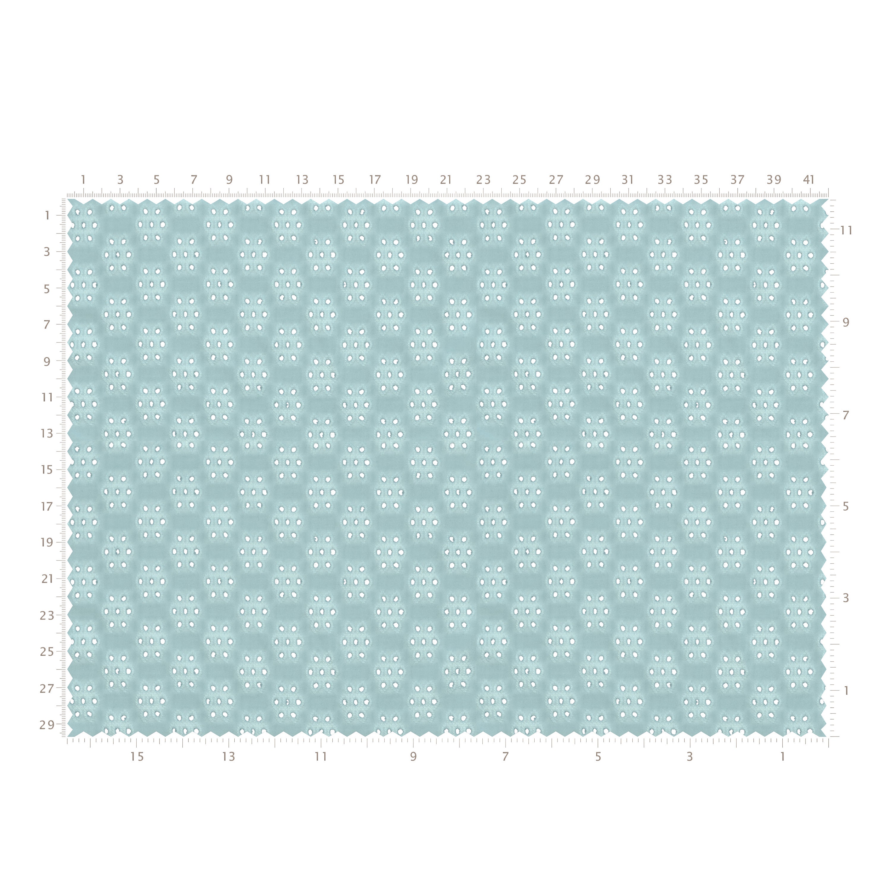 Eyelet Fabric by the Yard, Floral Knit Eyelet Fabric, Eyelet Stretchy ...