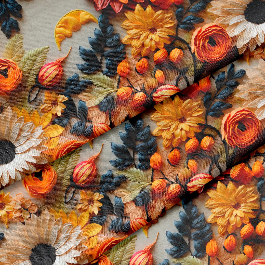 100% Cotton Fabric by the Yard Printed in USA Cotton Sateen - Cotton ...