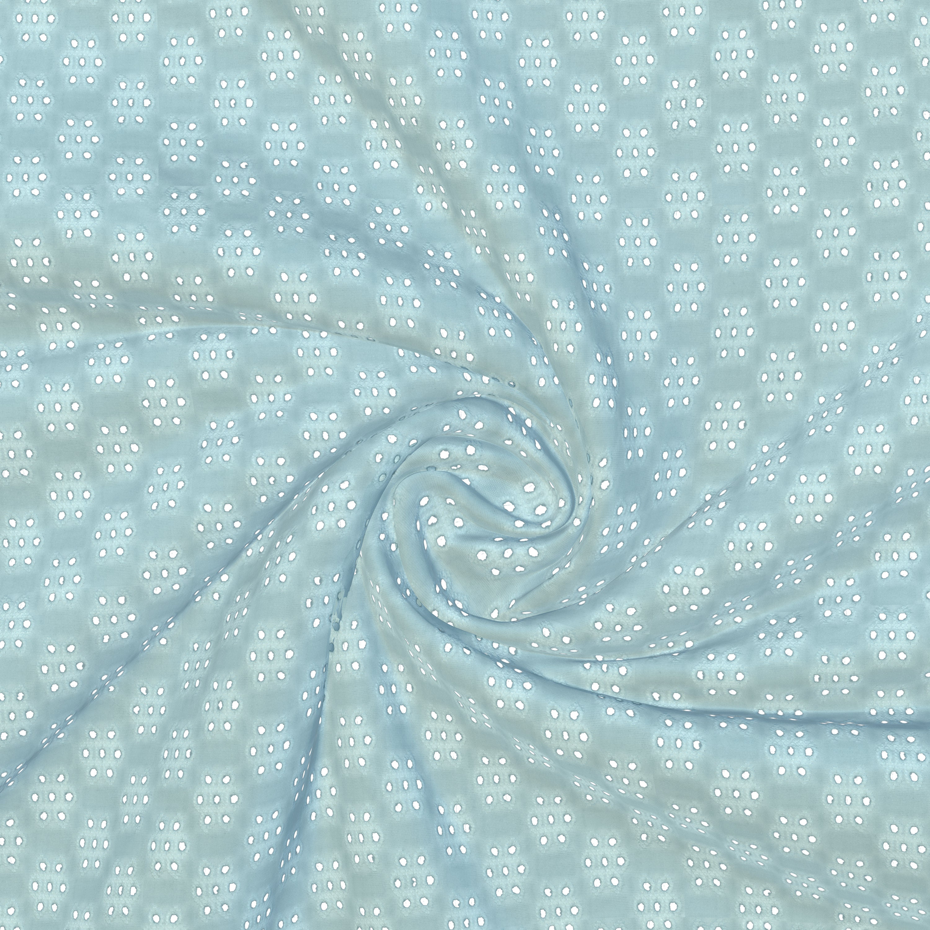 Eyelet Fabric by the Yard, Floral Knit Eyelet Fabric, Eyelet Stretchy ...