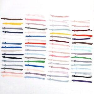 Elastic for Sewing Masks Adjustable Pre Cut Elastic for Face Mask Ear ...