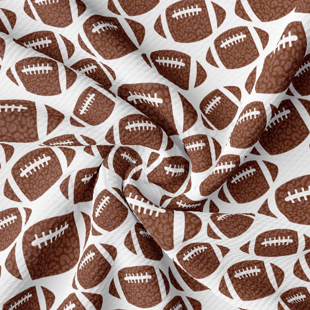 Football Printed Liverpool Bullet Textured Fabric by the Yard Fabric ...