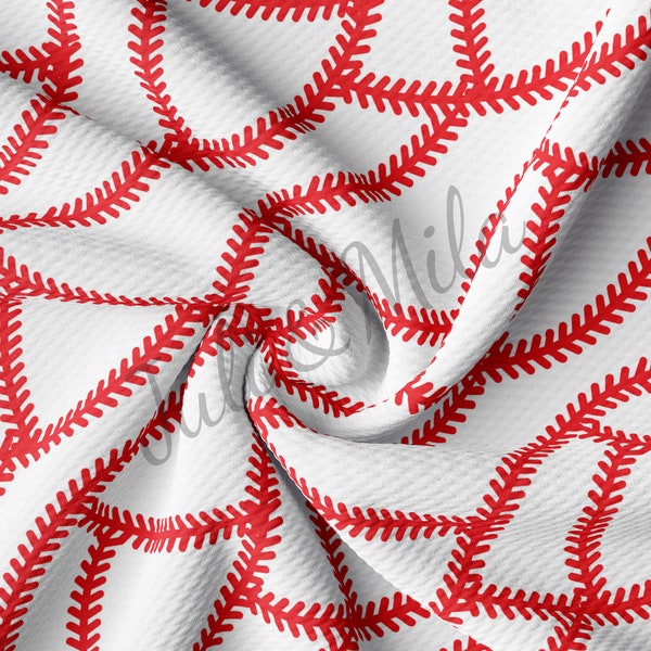 Baseball and Bows Fabric - Etsy