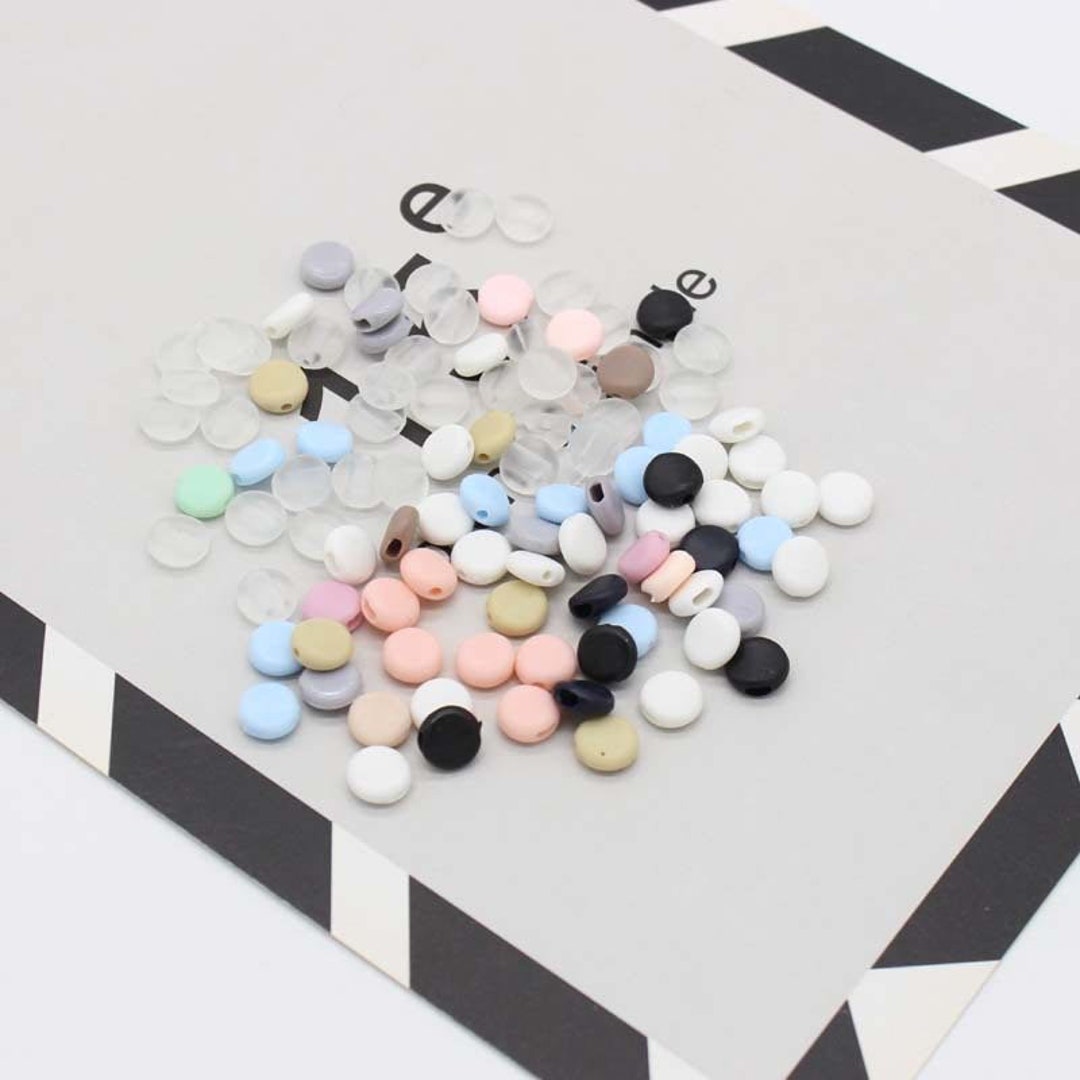 Colored Cord Locks Soft Silicone Toggles for Drawstrings Stoppers for ...