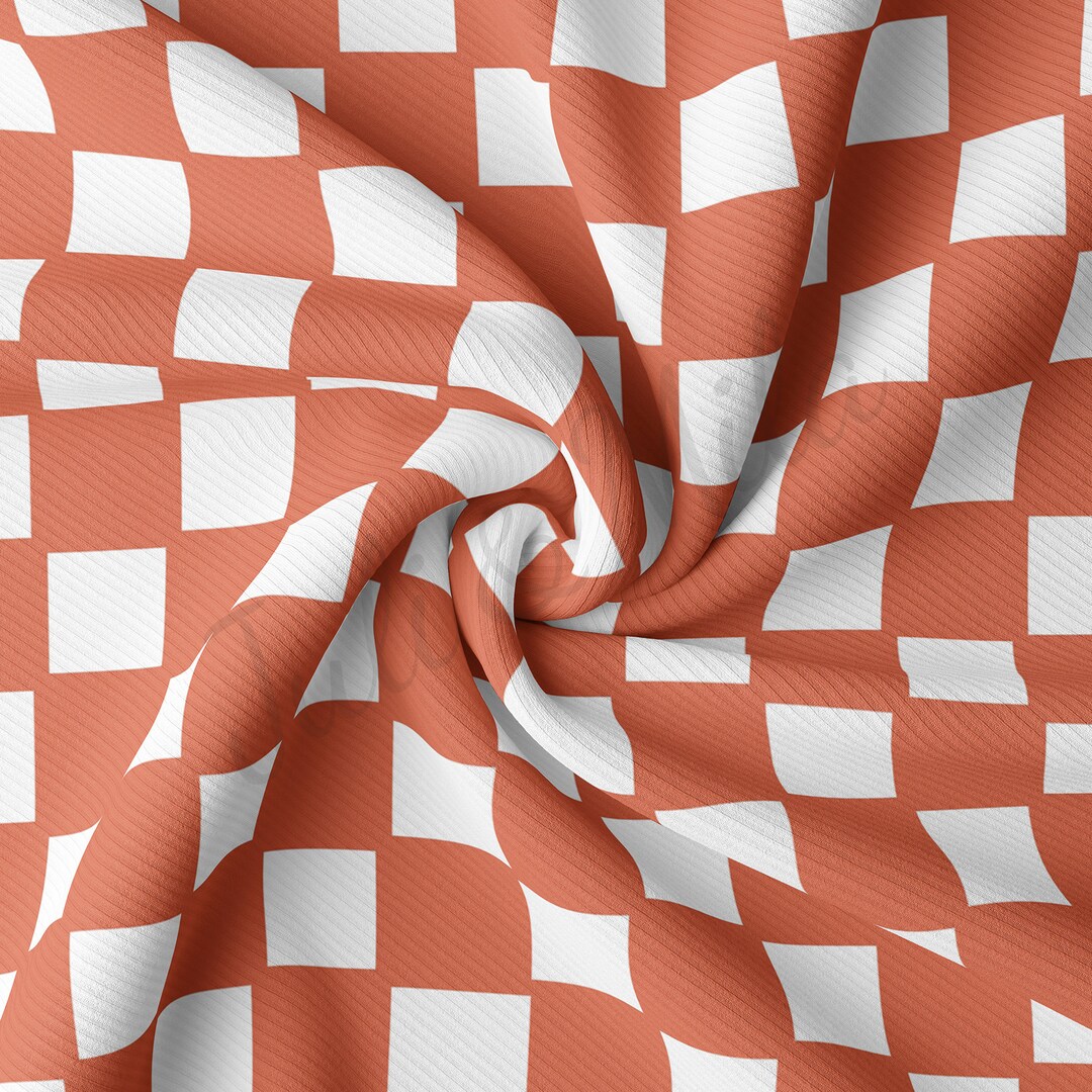 Rib Knit Fabric by the Yard Ribbed Jersey Stretchy Soft Polyester ...