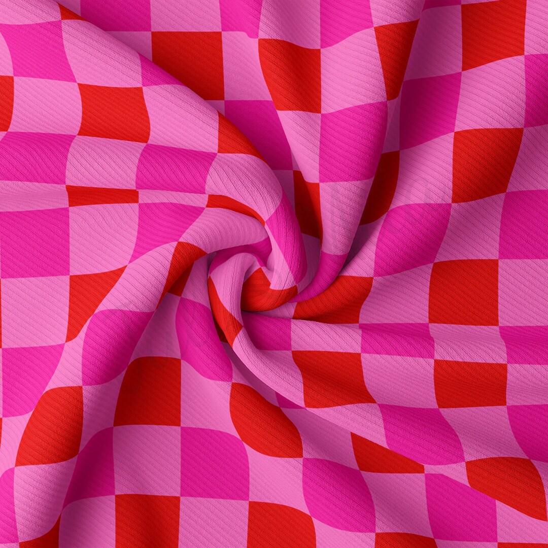 Rib Knit Fabric by the Yard Ribbed Jersey Stretchy Soft Polyester ...
