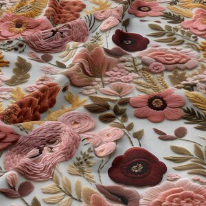 Embroidery DBP Fabric Double Brushed Polyester Fabric by the Yard DBP ...