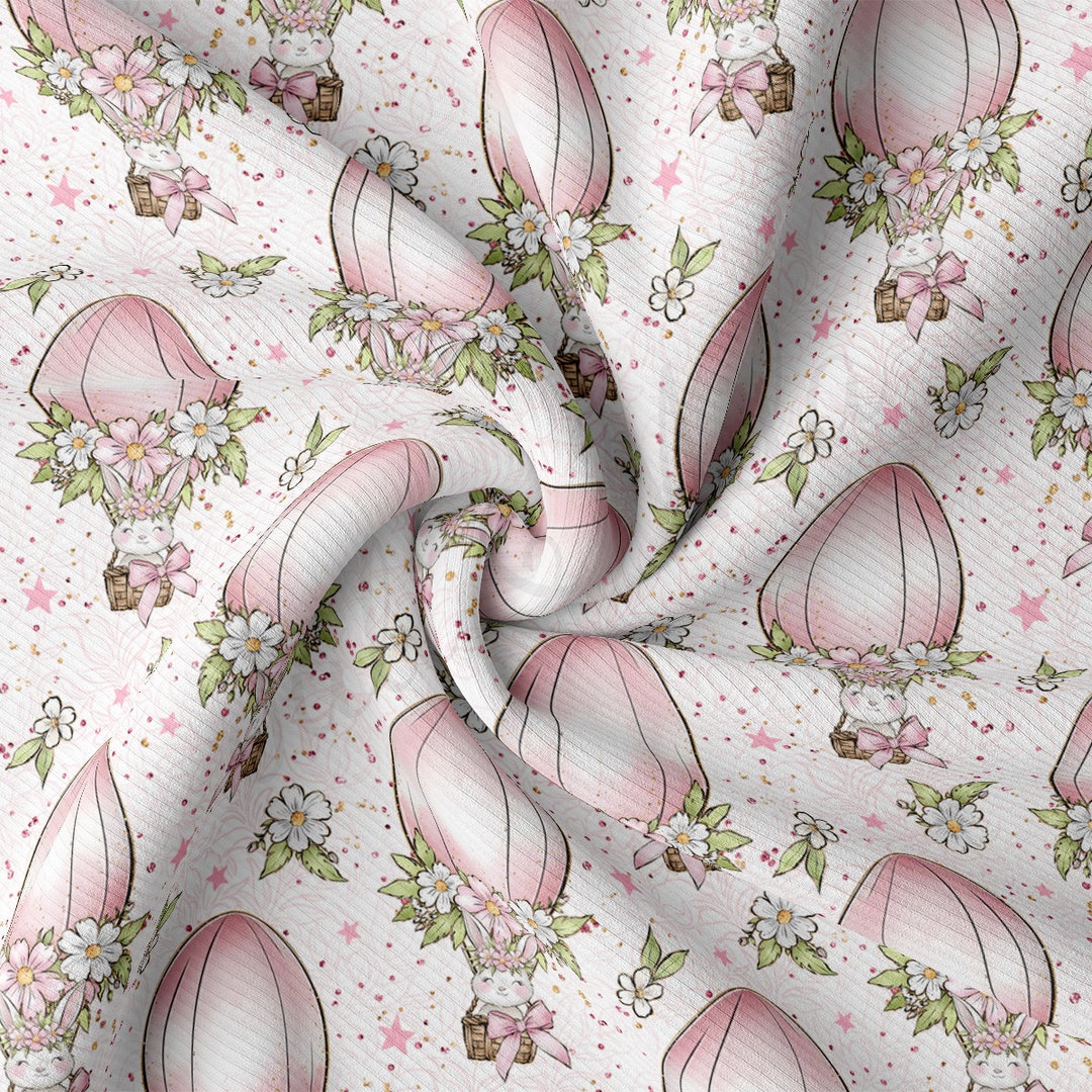 Rib Knit Fabric by the Yard Ribbed Jersey Stretchy Soft Polyester ...