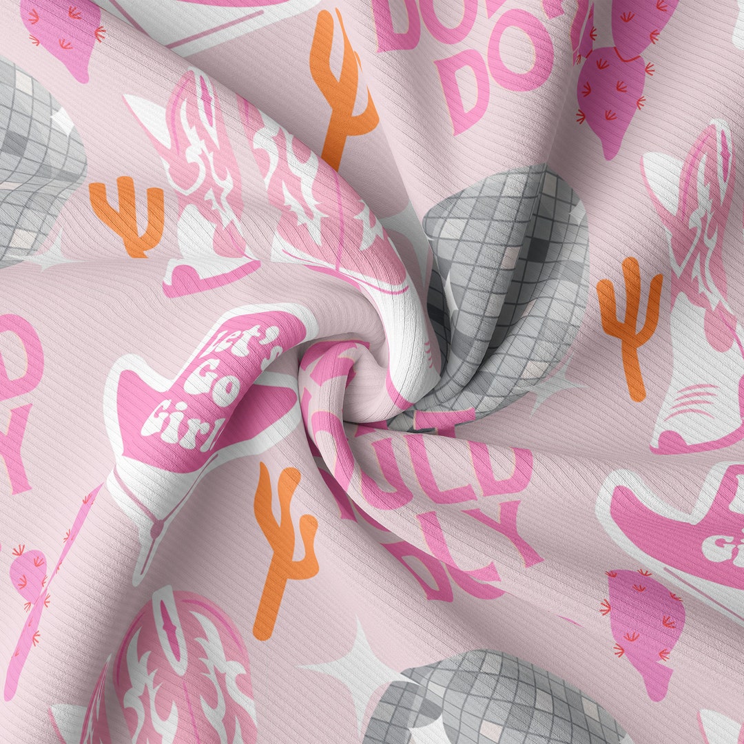 Rib Knit Fabric by the Yard Ribbed Jersey Stretchy Soft Polyester ...