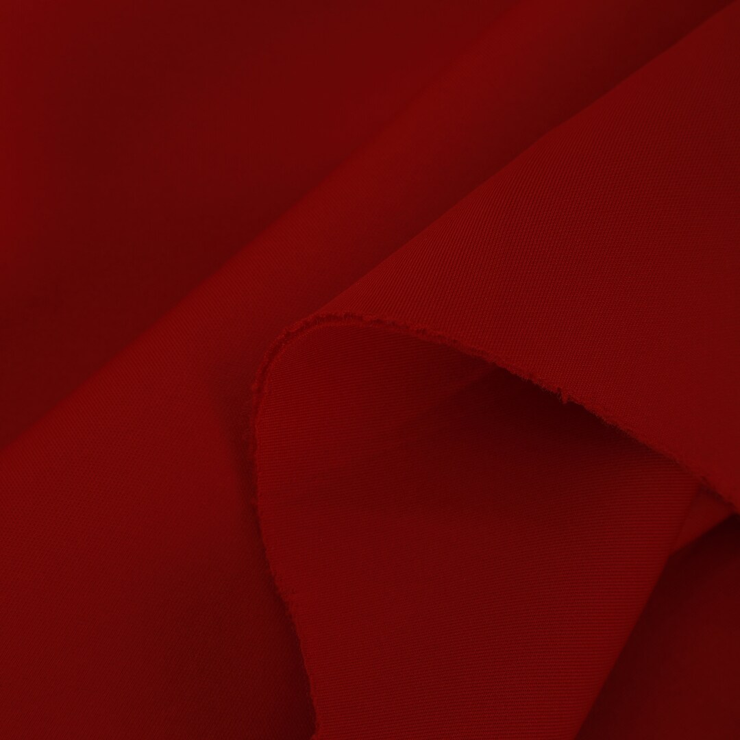 Red Super Techno Scuba Neoprene Fabric by the Yard Stretch Fabrics ...