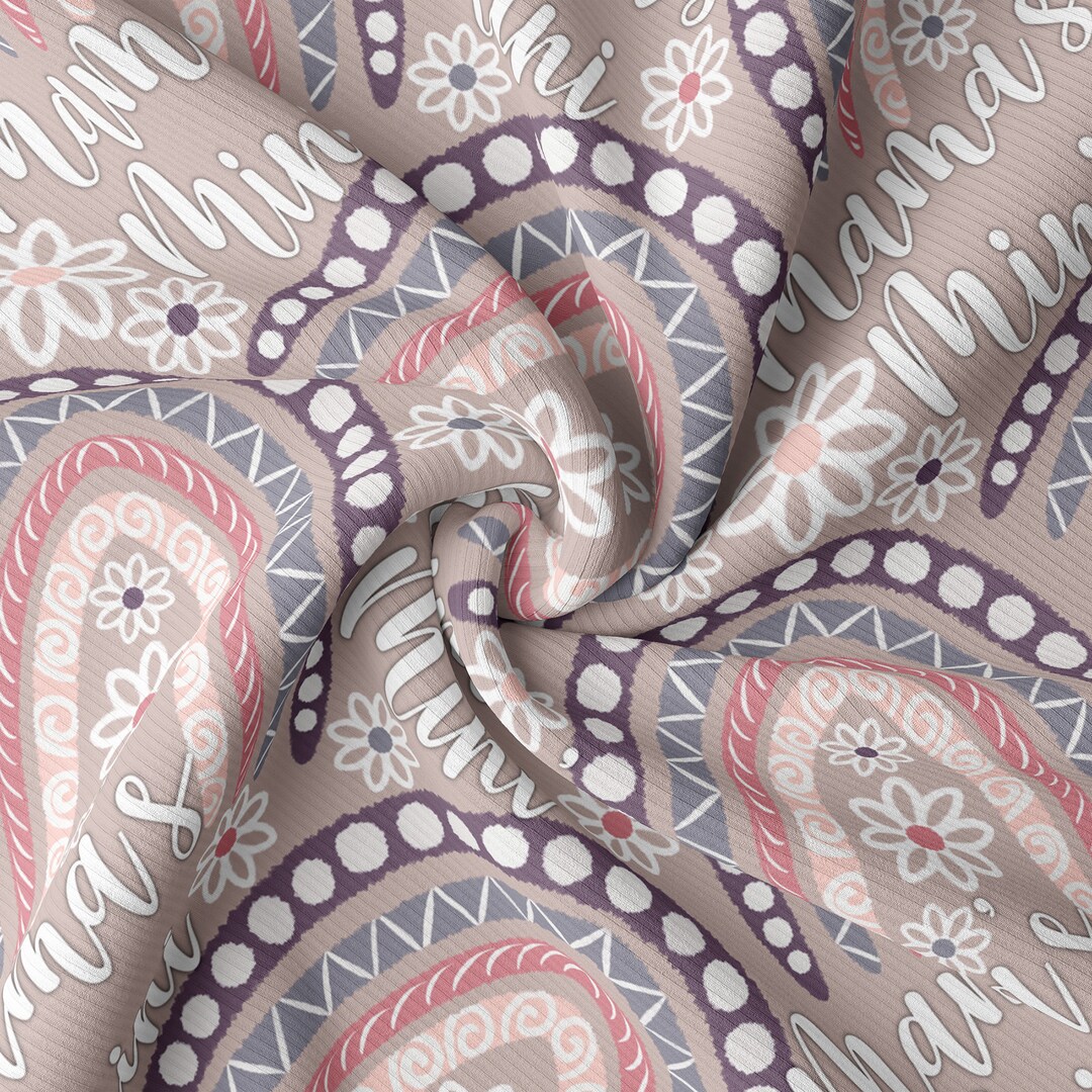 Rib Knit Fabric by the Yard Ribbed Jersey Stretchy Soft Polyester ...