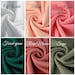 Red Liverpool Bullet Textured Fabric by the Yard 4 Way Stretch Solid ...