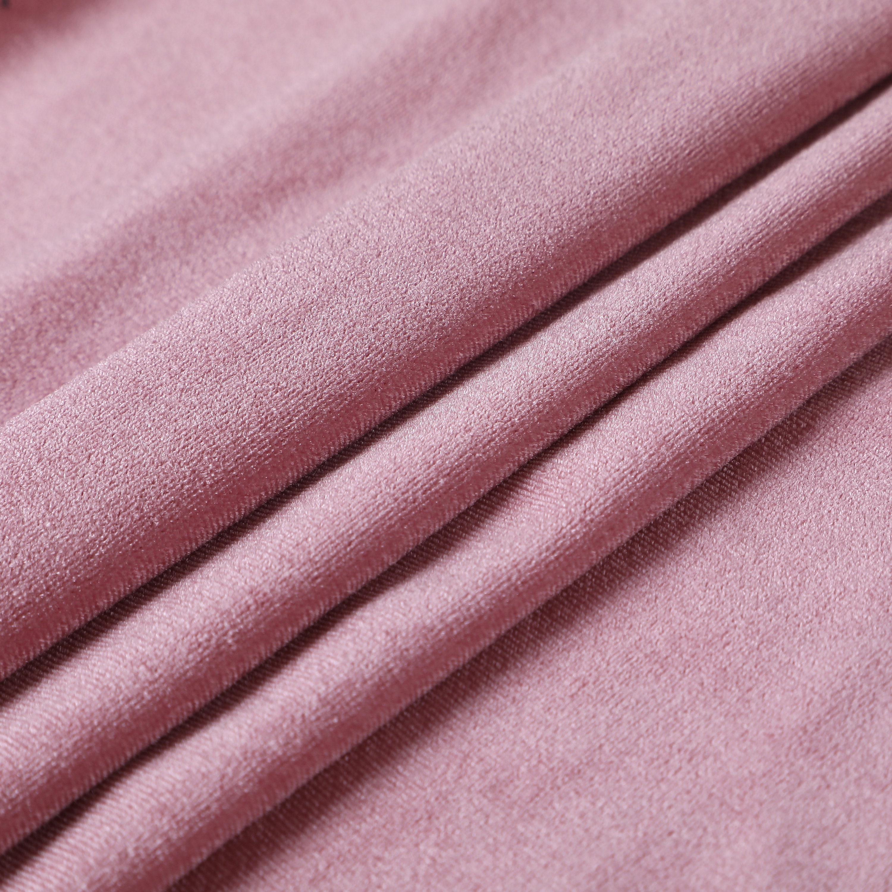 Mauve Stretchy Velvet Fabric by The Yard Stretch Fabrics | Etsy