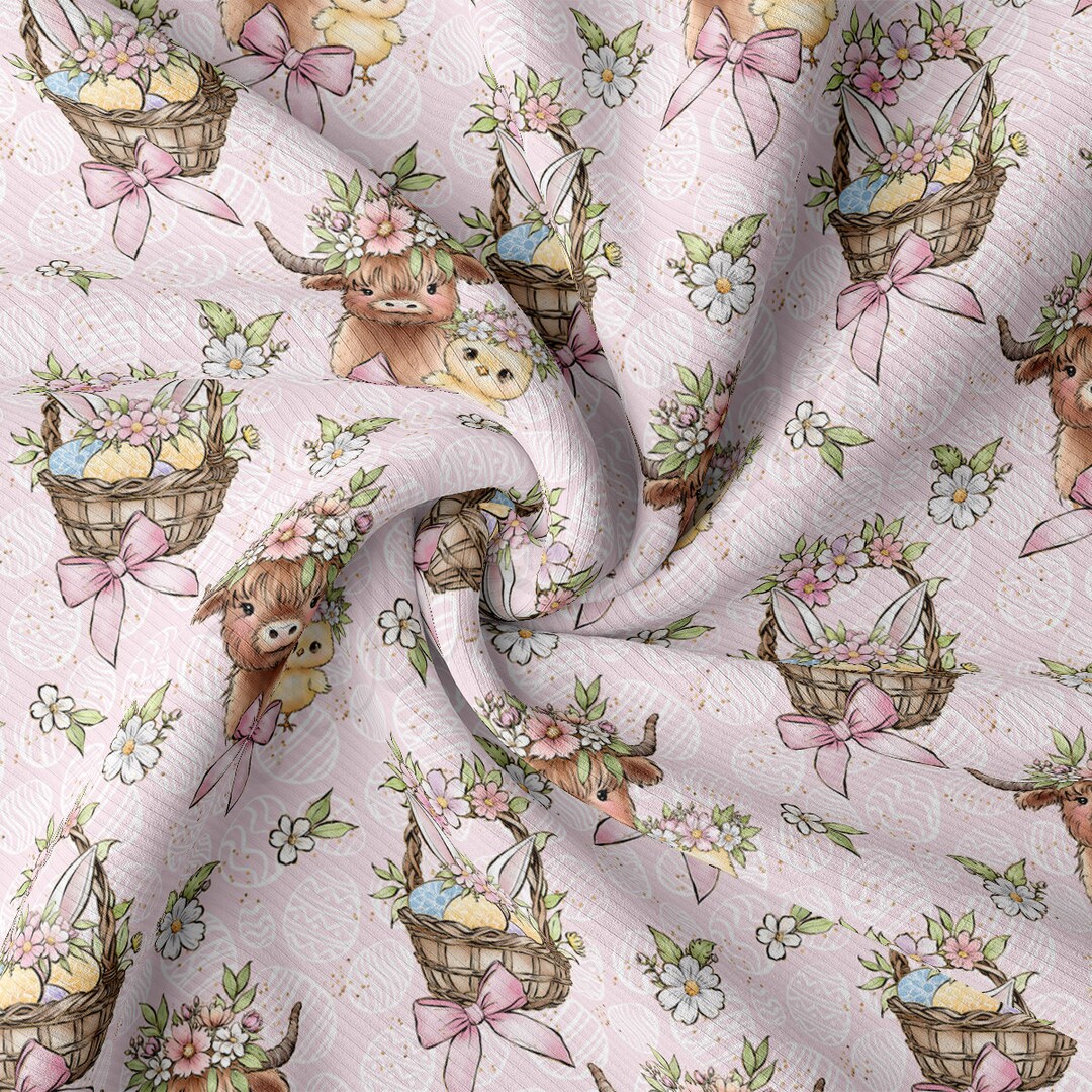 Rib Knit Fabric by the Yard Ribbed Jersey Stretchy Soft Polyester ...