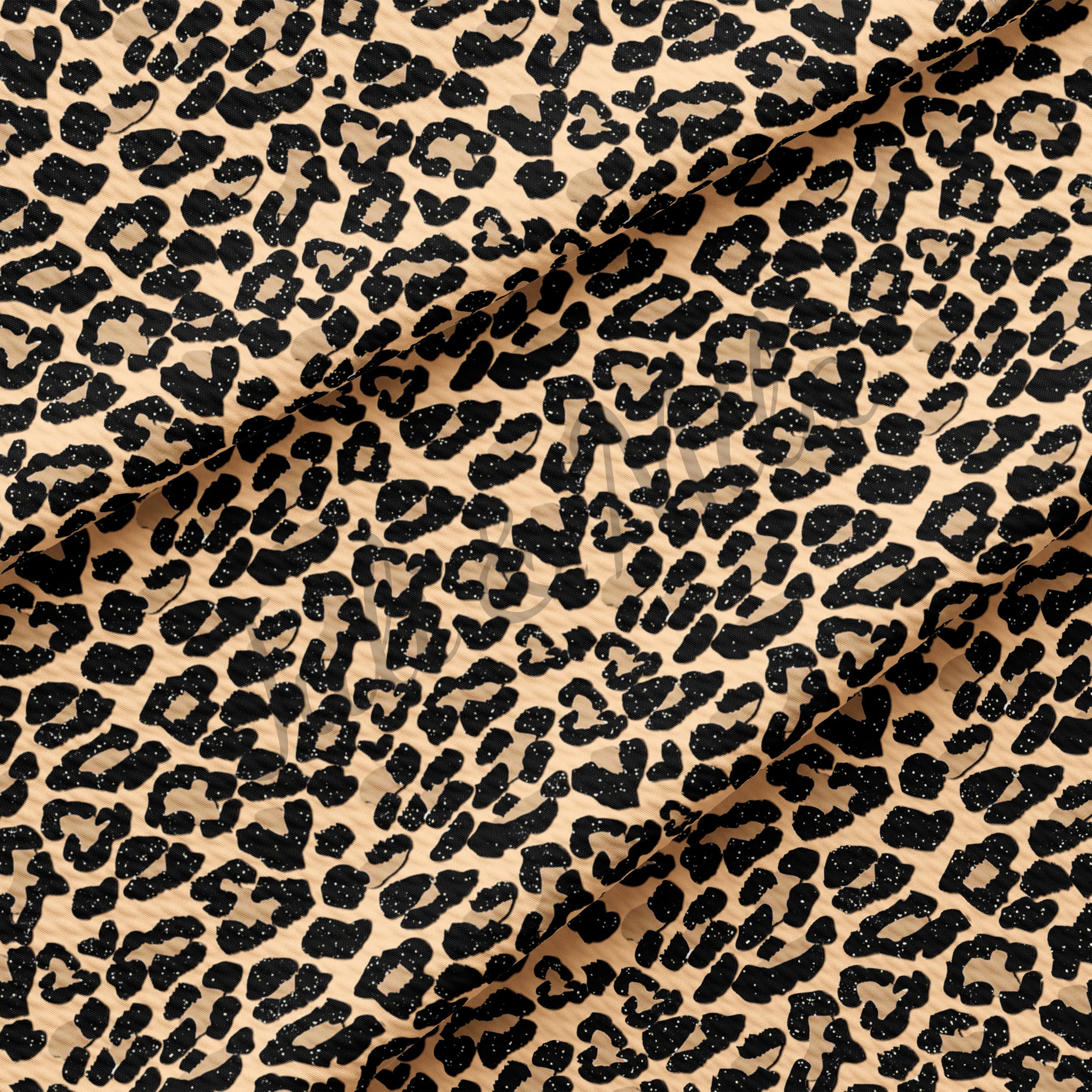 Cheetah Leopard Liverpool Bullet Textured Fabric by the Yard 4way ...