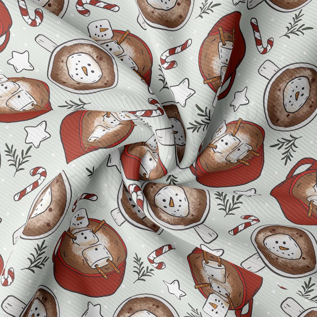 Rib Knit Fabric by the Yard DBP Muslin Swim Cotton Bamboo Waffle Scuba ...