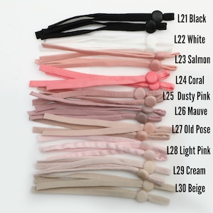 Elastic for Sewing Masks Adjustable Pre Cut Elastic for Face Mask Ear ...