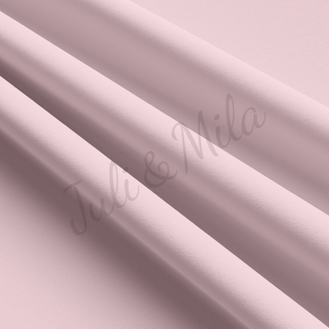 Light Pink Double Brushed Polyester Fabric by the Yard DBP Jersey ...