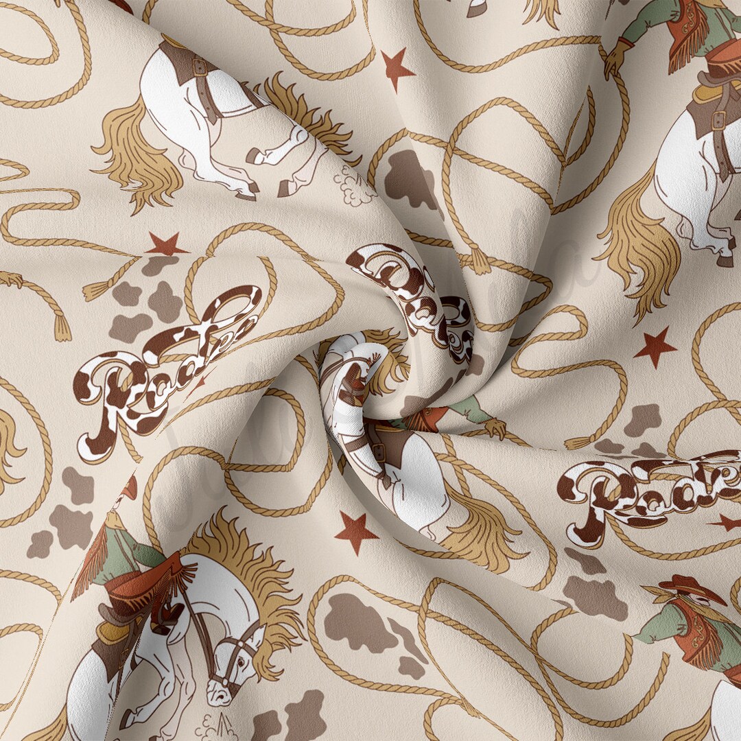 Boho Western DBP Fabric Double Brushed Polyester Fabric by the Yard DBP ...