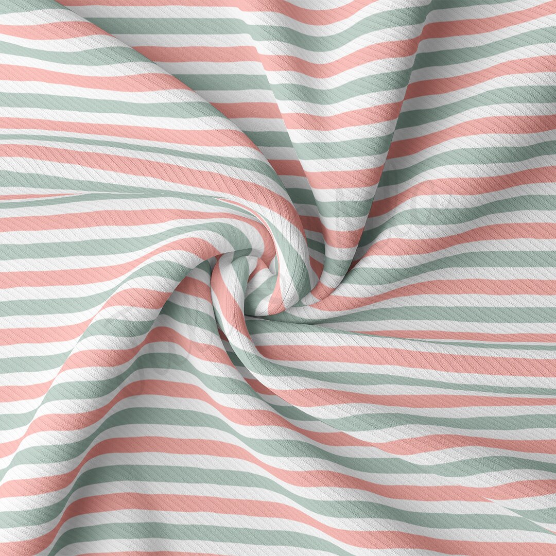 Rib Knit Fabric by the Yard Ribbed Jersey Stretchy Soft Polyester ...