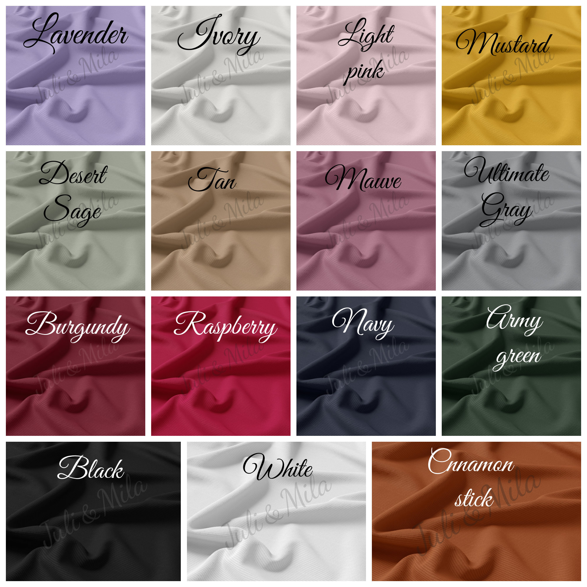 Army Green Rib Knit Fabric by the Yard Ribbed Jersey Stretchy Soft ...